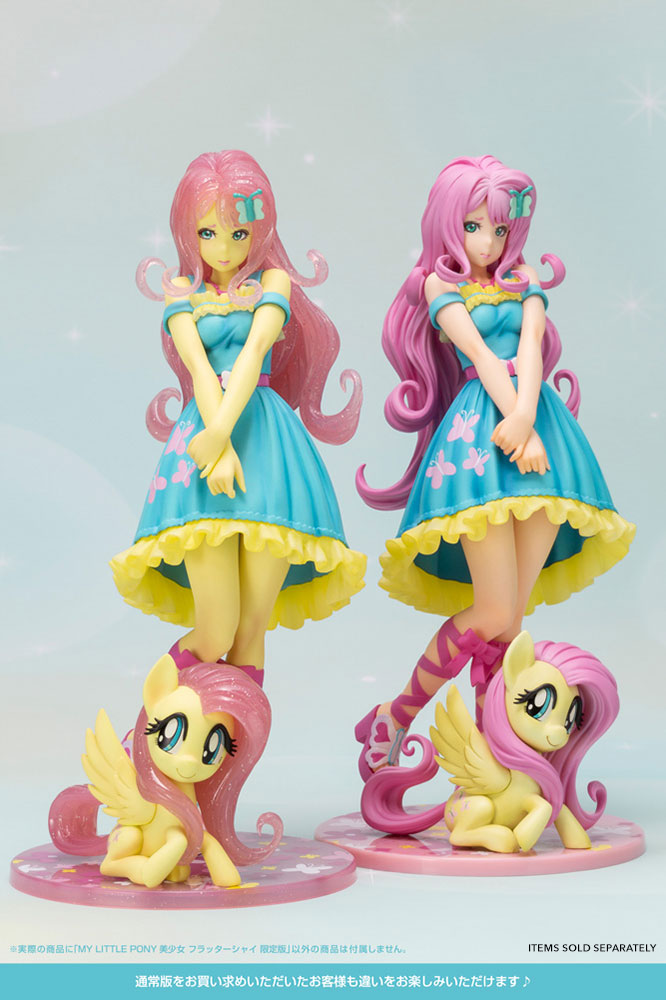 Limited Edition Fluttershy Bishoujo Statue Shown by Kotobukiya | MLP Merch