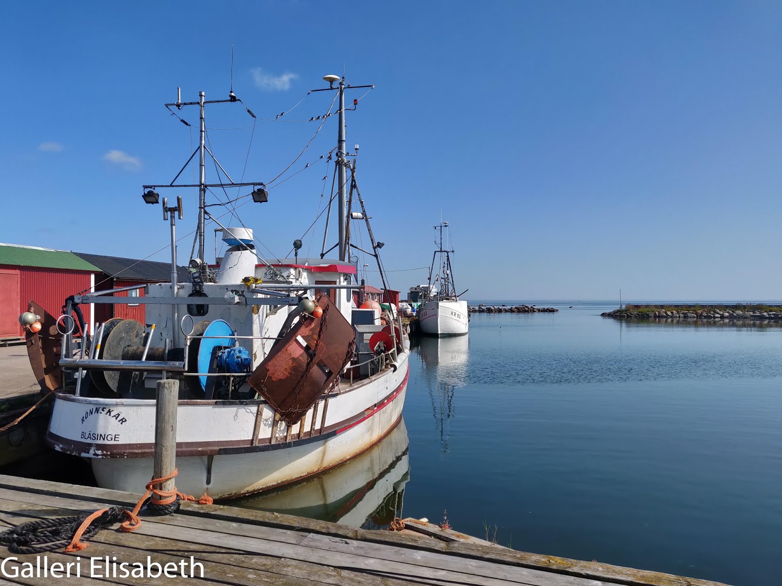 Husbilen Ellen: Bläsisnge hamn - Seby Läge - Grönhögen -Degerhamn