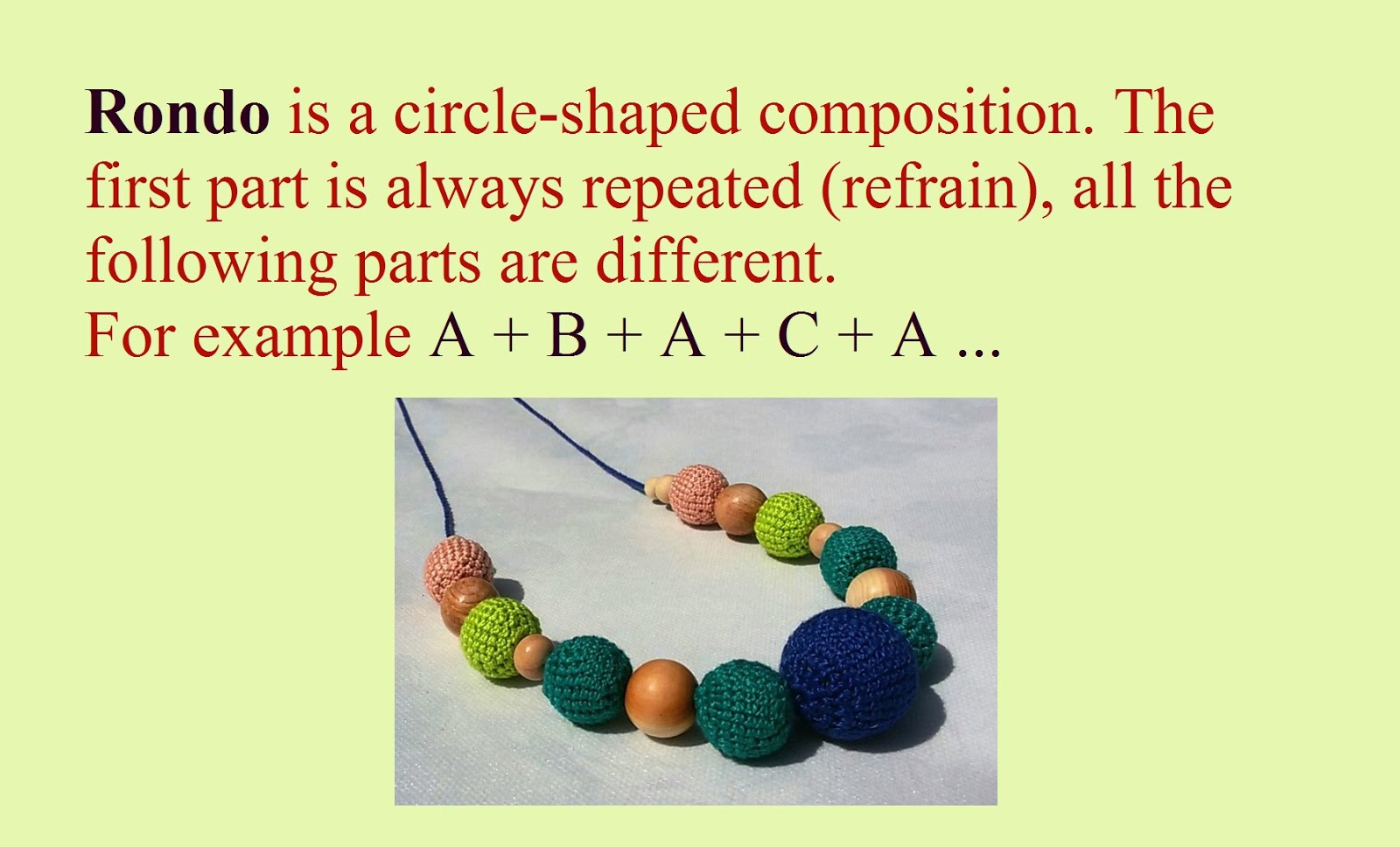 Форма рондо | Rondo form (3 клас)