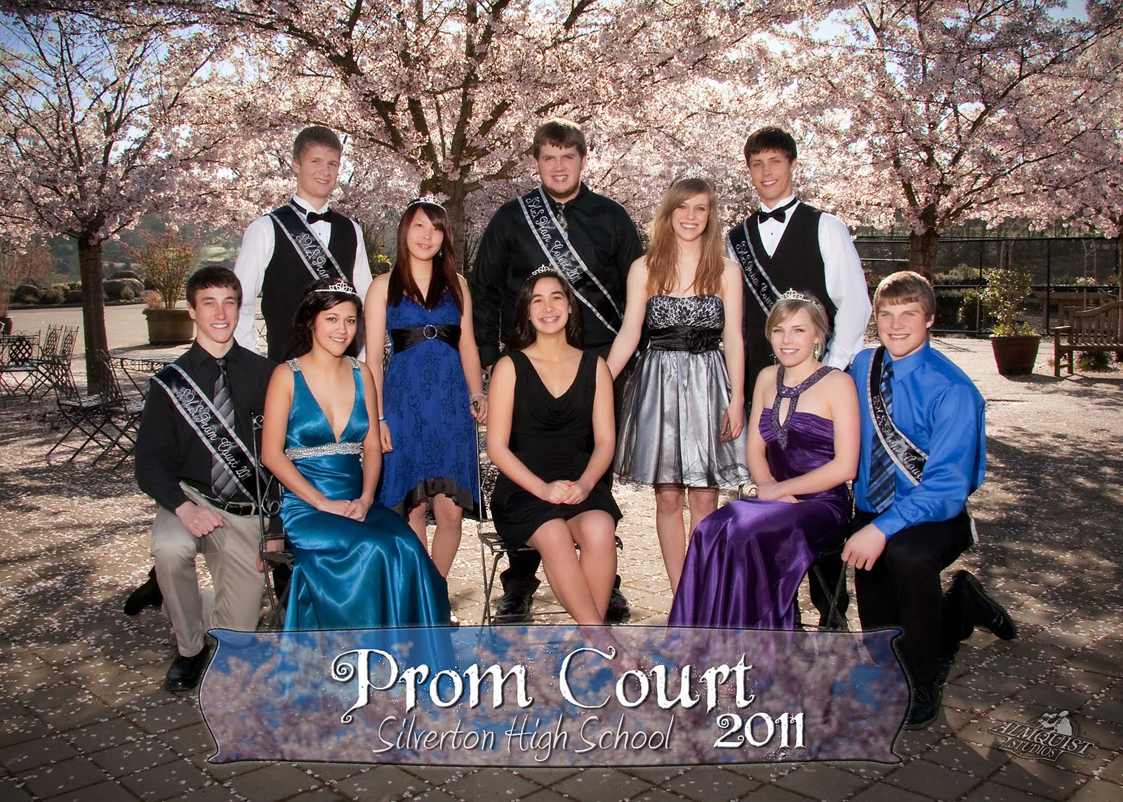 The Fox's Howl: Silverton High Senior Prom Court 2011