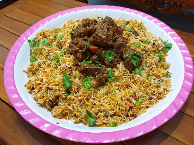 ZULFAZA LOVES COOKING: Briyani Gam Singapore Abang Sado JJ