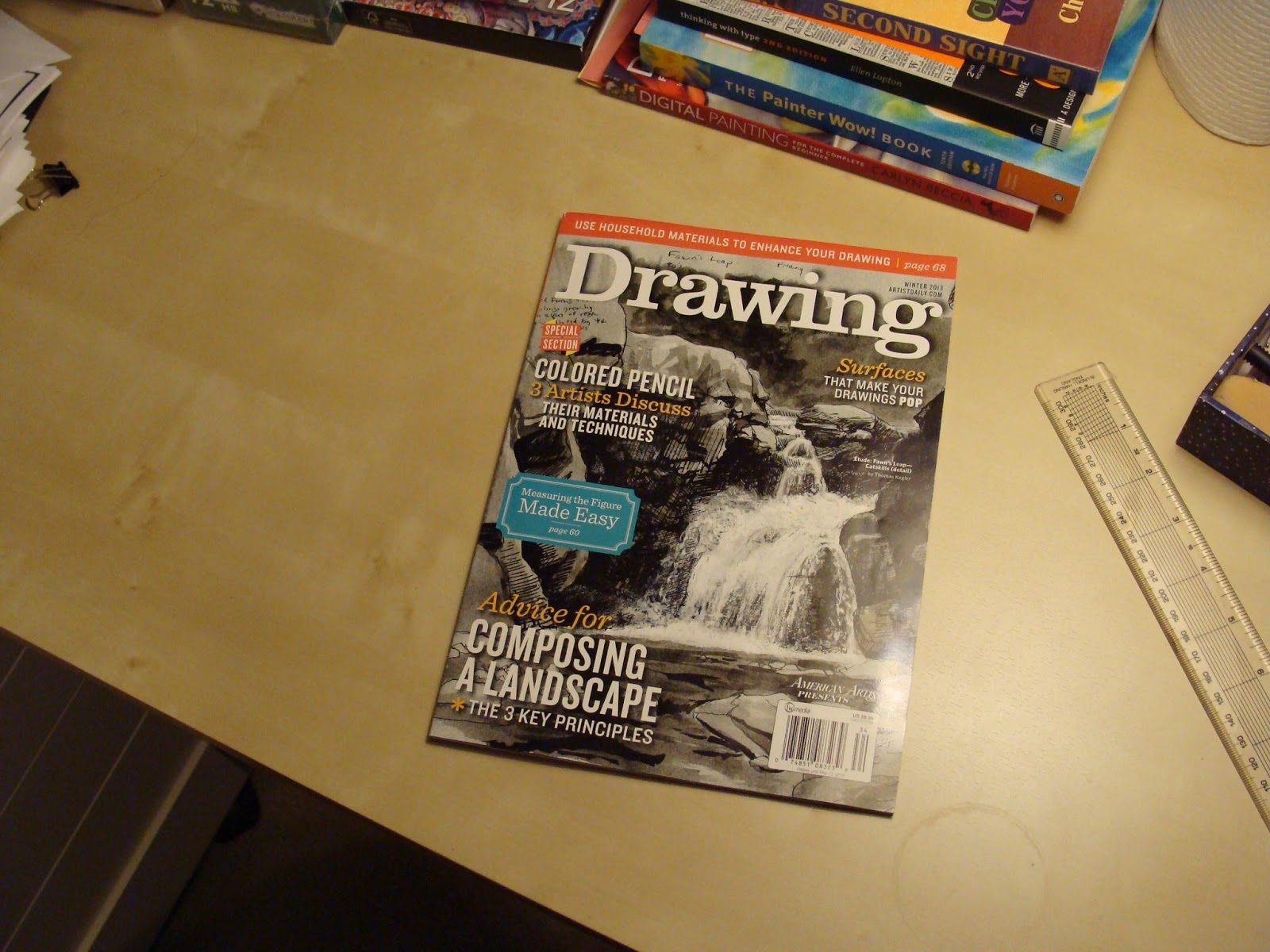 Drawing on my Imagination: DRAWING Magazine Feature