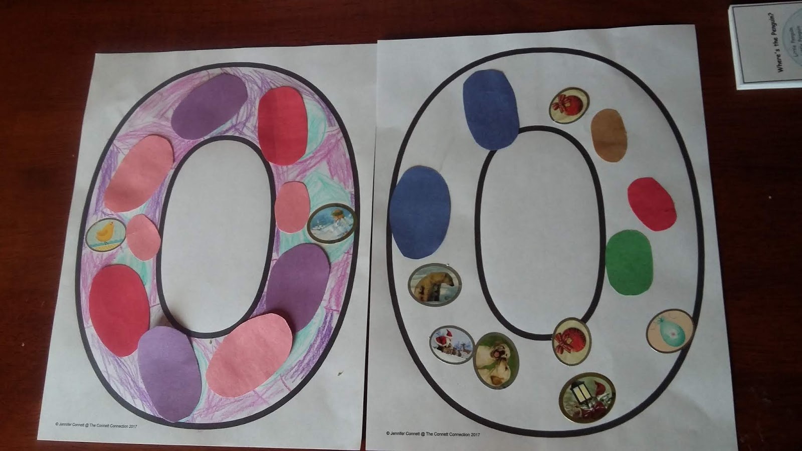 Letter Crafts with Capital Letter Outlines