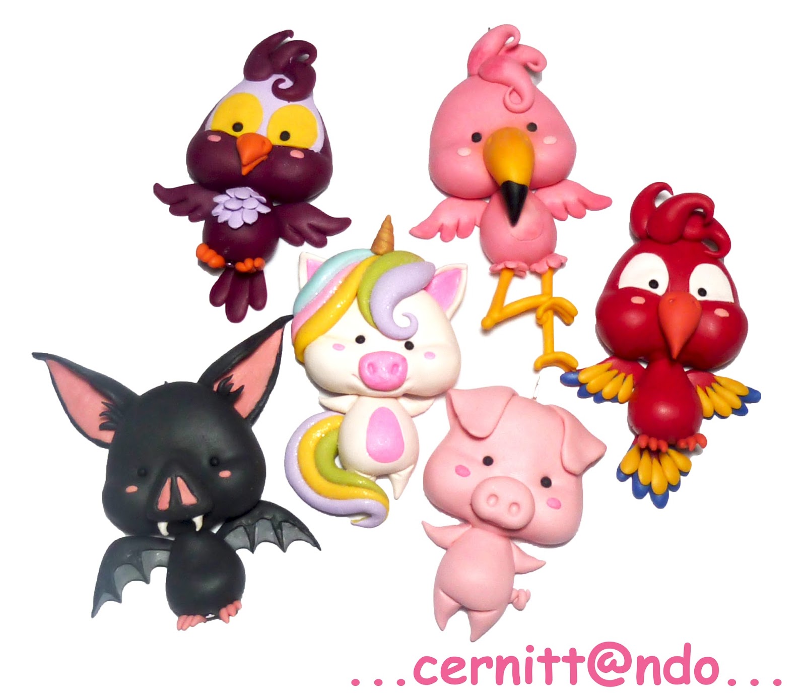 Cute animals collection | Dani's Polymerclay Lab