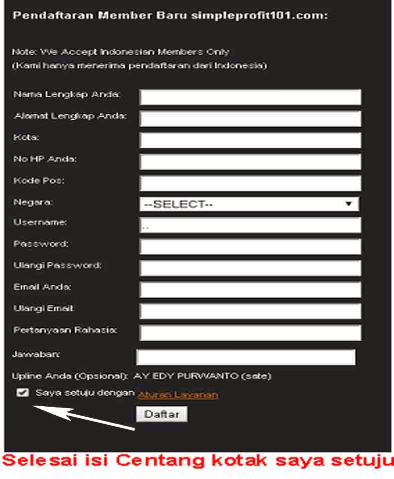 PANDUAN SIMPLEPROFIT101.COM