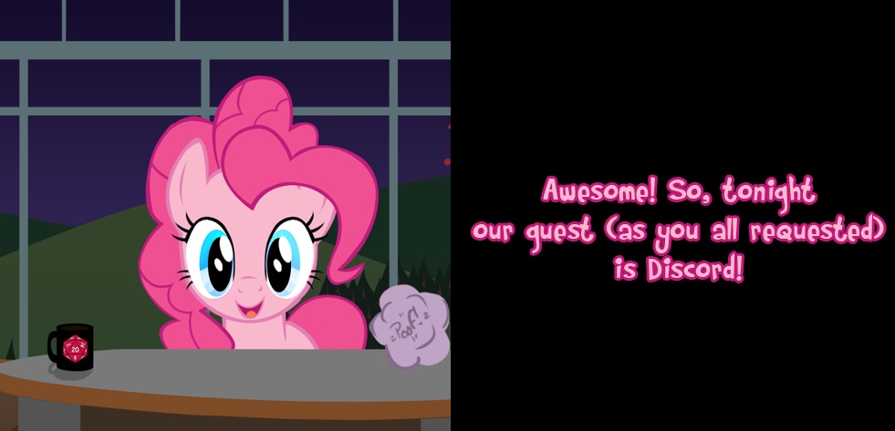 Equestria Daily - MLP Stuff!: Pinkie Says Goodnight - What Fourth Wall?