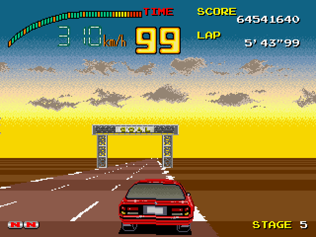 VGJUNK: FULL THROTTLE / TOP SPEED (ARCADE)
