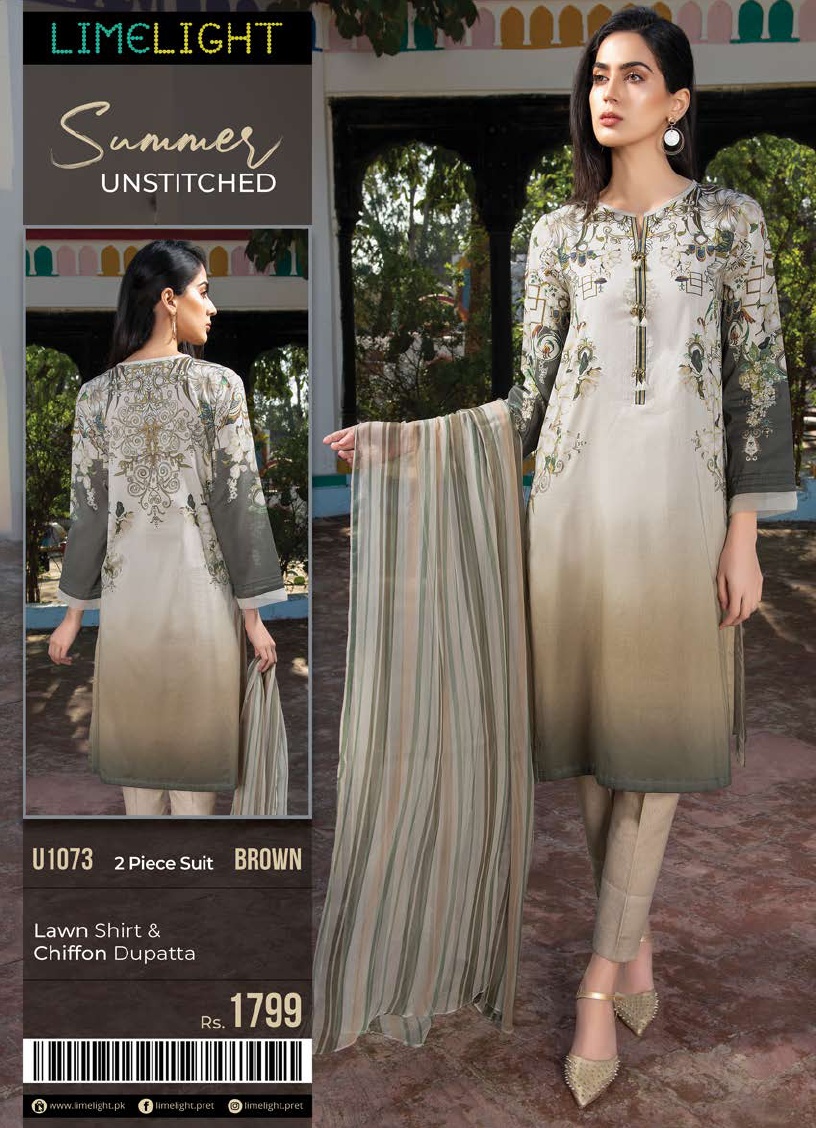 LIMELIGHT SUMMER UNSTITCHED COLLECTION 2020 VOLUME 1