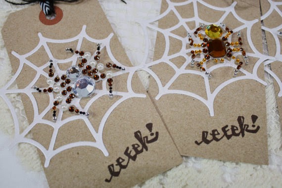 Endless Inkabilities: Creepy Spider Tags...