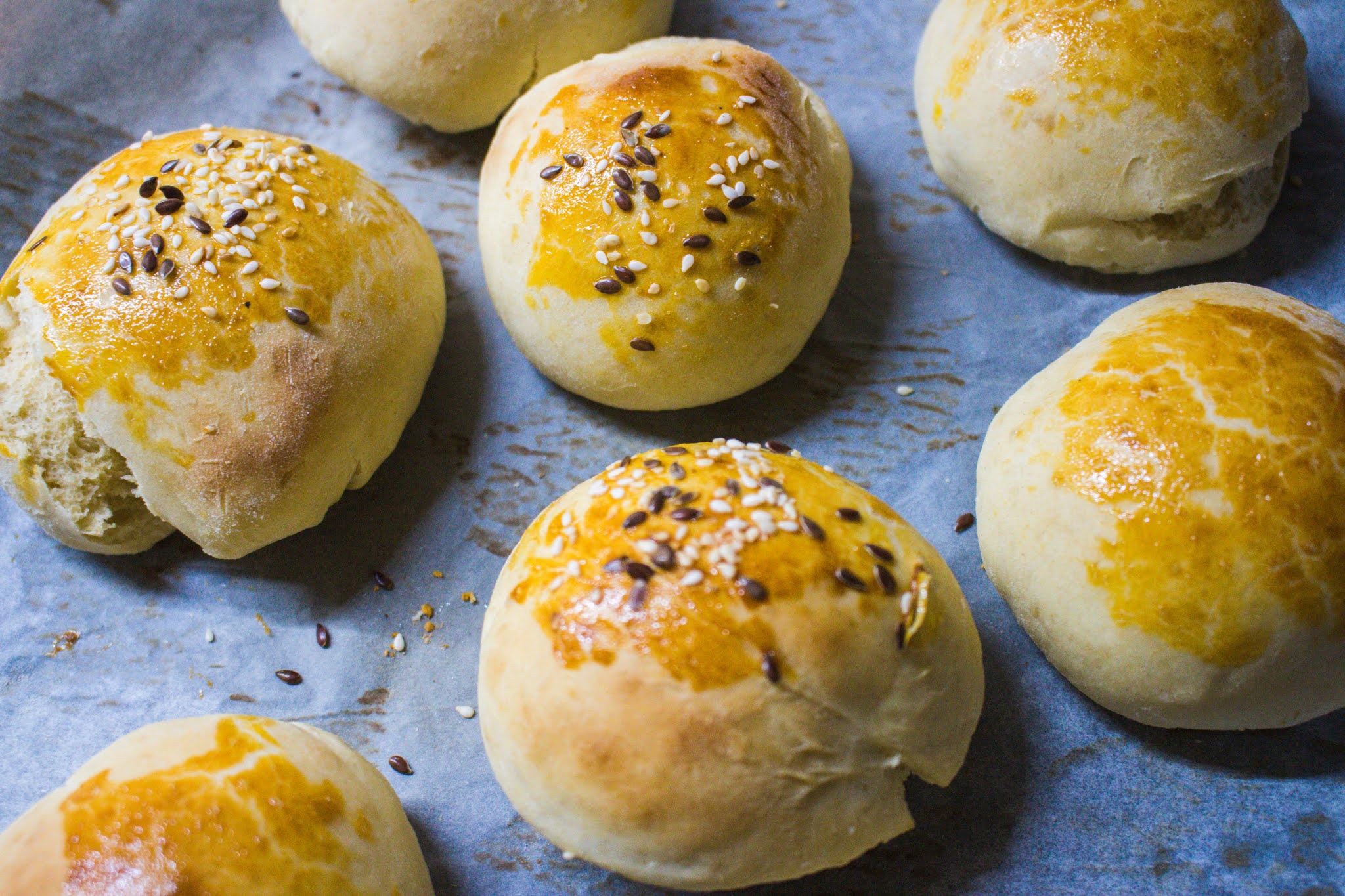 ΨΩΜΑΚΙΑ ΜΠΕΡΓΚΕΡ ΣΕ 30 ΛΕΠΤΑ | 30 MINS BUNS | Grecian Taste