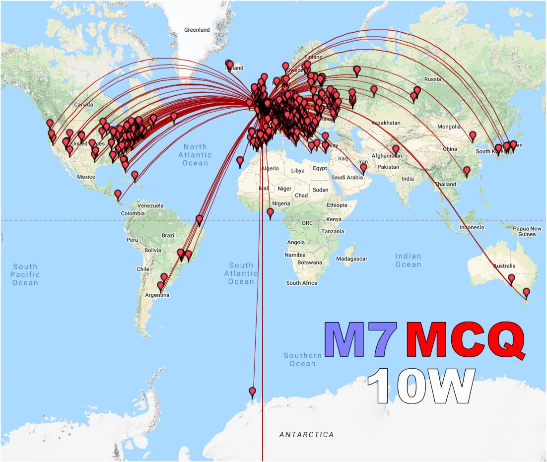 M7MCQ HAM RADIO BLOG: SO FAR