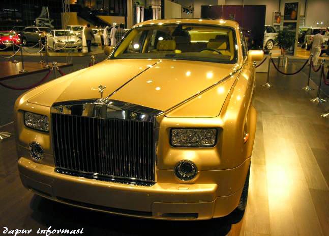 mewahnya mobil berlapis emas dan berlian di dubai - Dapur Informasi