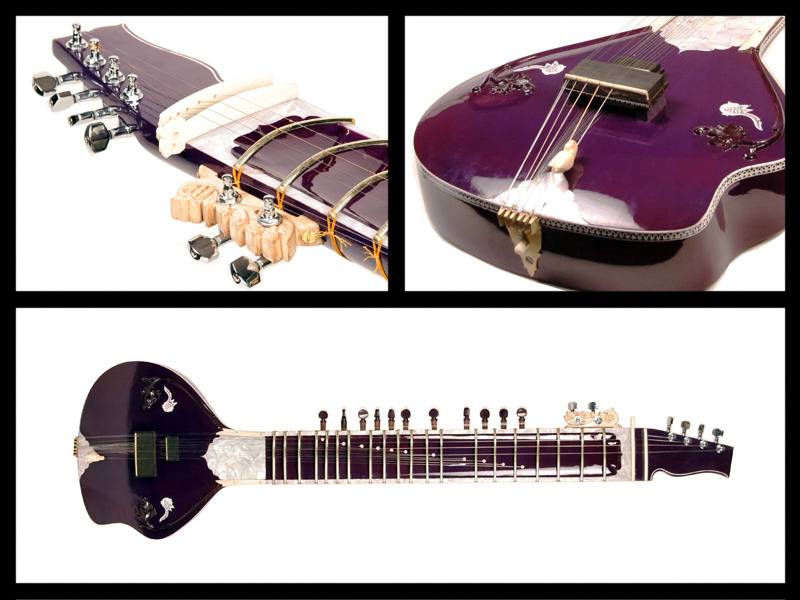 INSTRUMUNDO Instrumentos Musicales: Sitar Eléctrico, Electroacústico