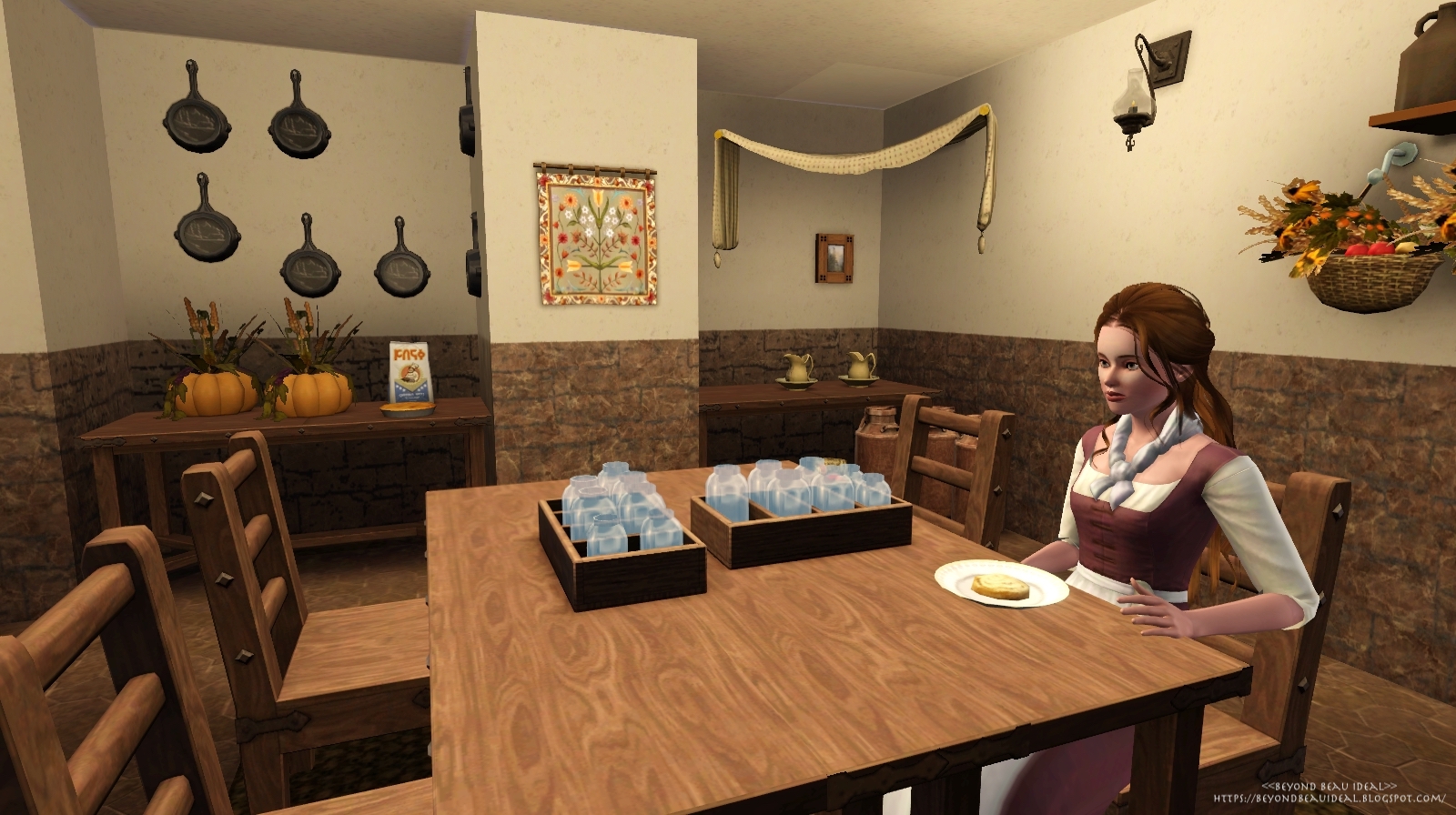 [The Sims 3] Bulter, Cook and Pastry Maid in the Castle 模擬市民三：城堡裡的管家＆廚娘 ...