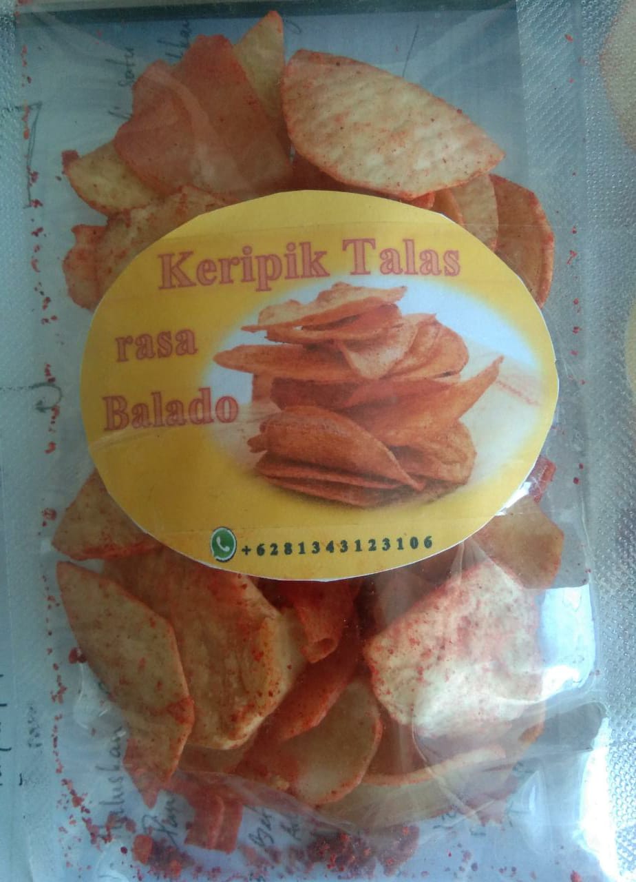 Cara Membuat Kripik Talas Balado