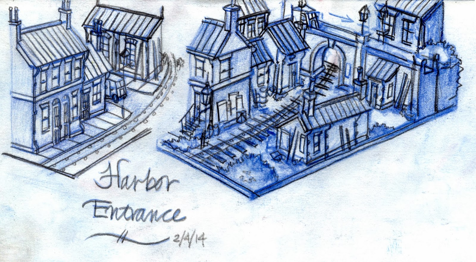 SodorModelRailroading: "Slate Quarry:" Concept Drawings