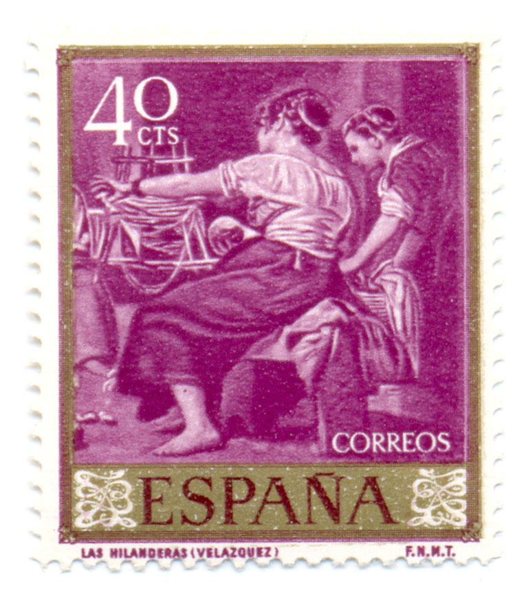 Sociedad Filatélica de Madrid: El cuadro de Velázquez de La Fábula de ...