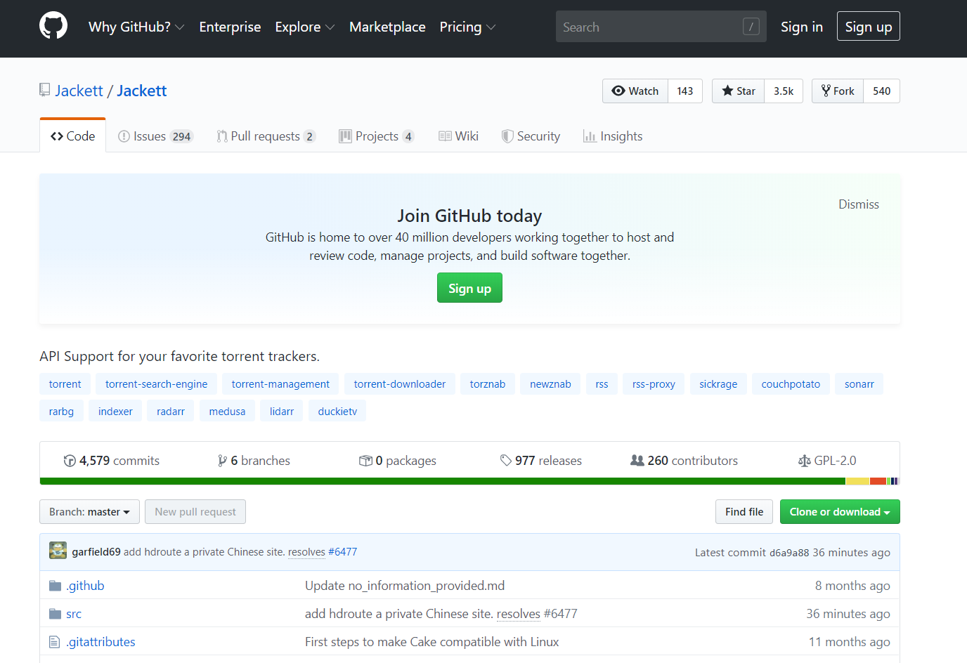 Cria o teu Avatar!: Jackett: Downloads de ficheiros .torrents