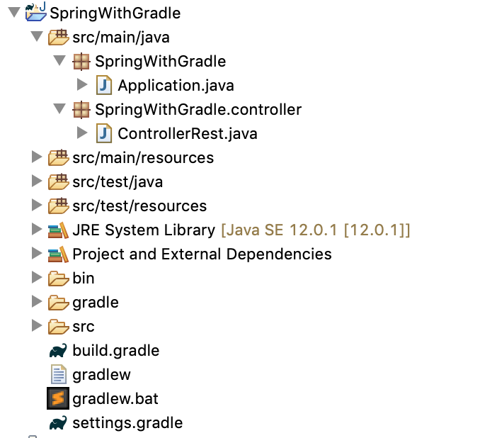 Spring boot with gradle