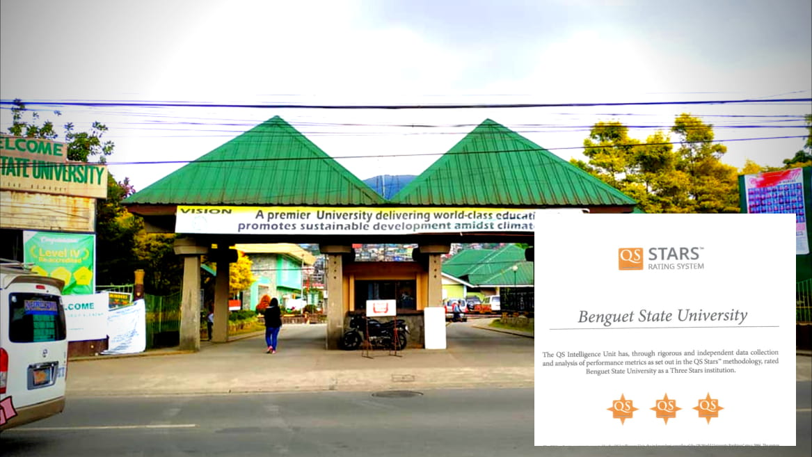 Benguet State University gets three stars in world university ranking ...