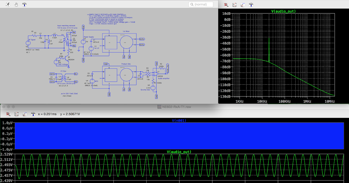 Designing Radios, Electronics. /通信装置設計入門・学習: SA602/SA612 Receiver