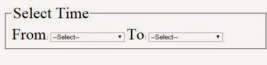 How To Set Dynamically Time Interval In Minutes In Drop Down List In How To Set Dynamically Time Interval In Minutes In Drop Down List In