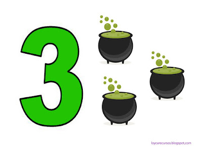 RECURSOS DE EDUCACIÓN INFANTIL: NÚMEROS 1,2 Y 3