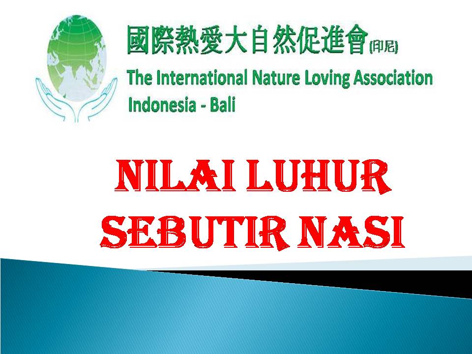 DPD INLA BALI: SEBUTIR NASI