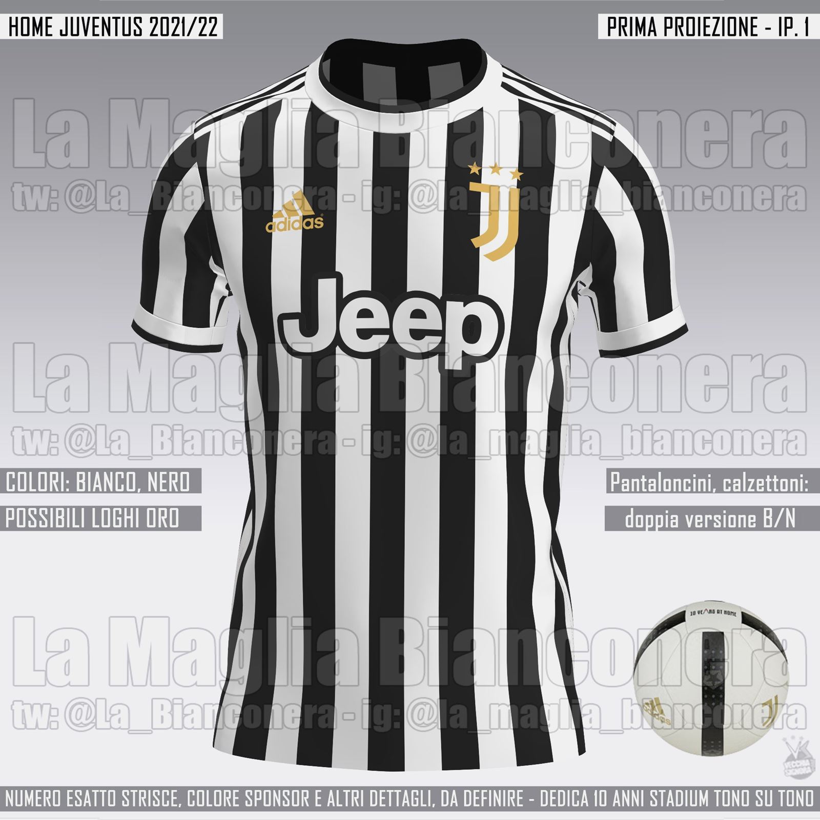 LEAKED: Juventus 21-22 Home Kit to Feature Design Element Inspired by ...