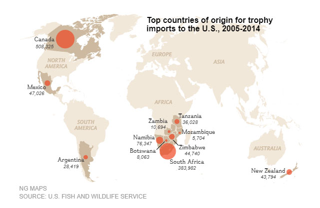GIS Research and Map Collection: Maps in the News: African Elephant ...