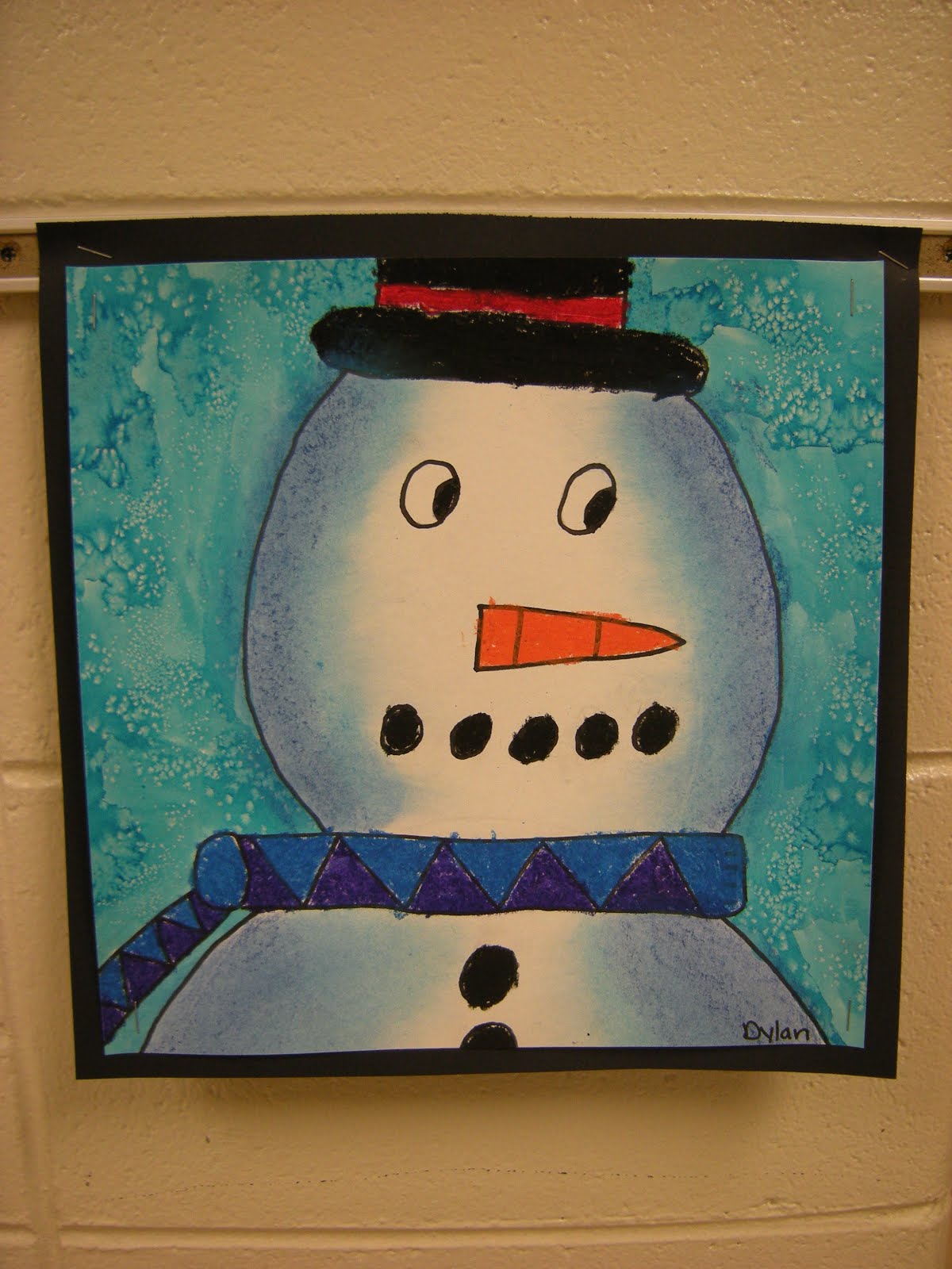 WHAT'S HAPPENING IN THE ART ROOM??: 3rd Grade: Snowmen