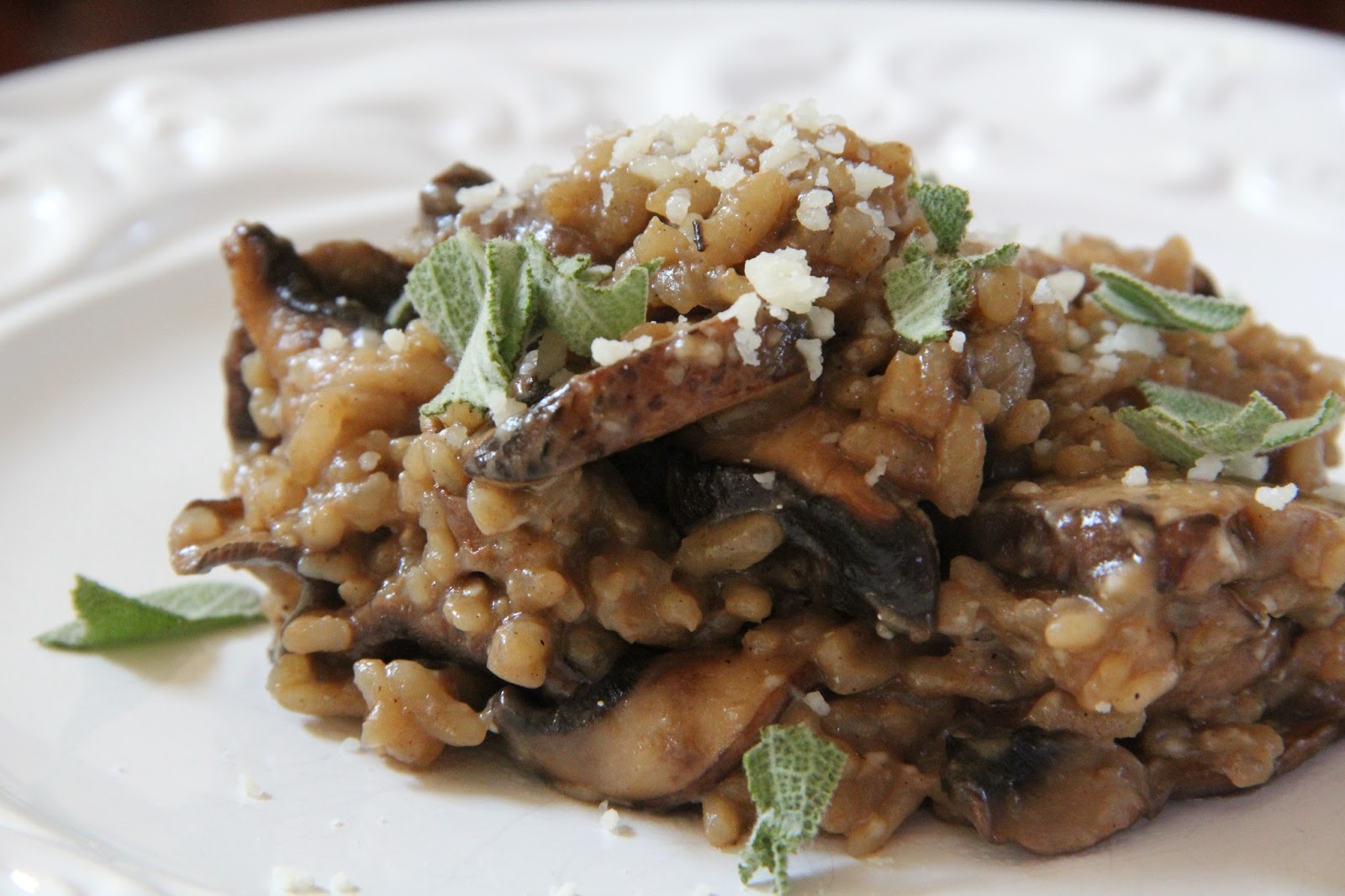 Mushroom Risotto Recipe | Mix and Match Mama