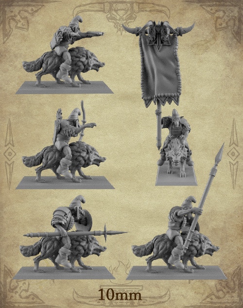 10mm Wargaming: Infernal Chaos Dwarfs & Hobgoblins Miniatures ...