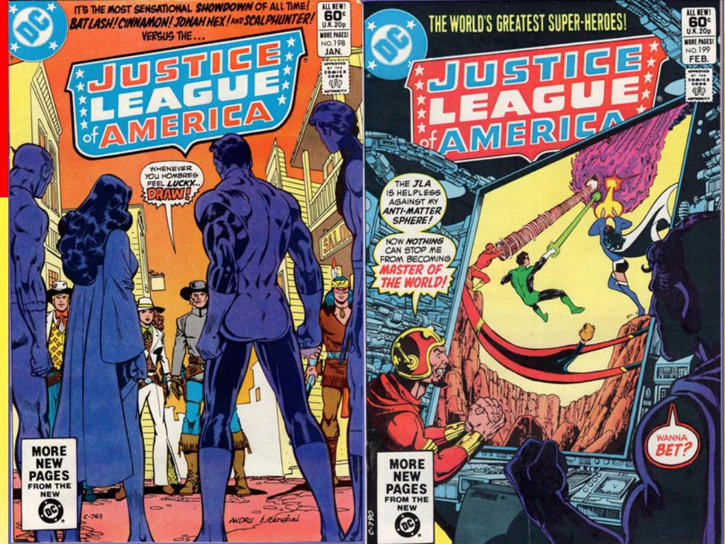 Dave's Comic Heroes Blog: JLA Vs The Wild West