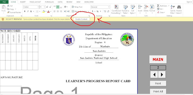 School Form 9 Generator for Elementary, Junior HS and Senior HS | Free ...