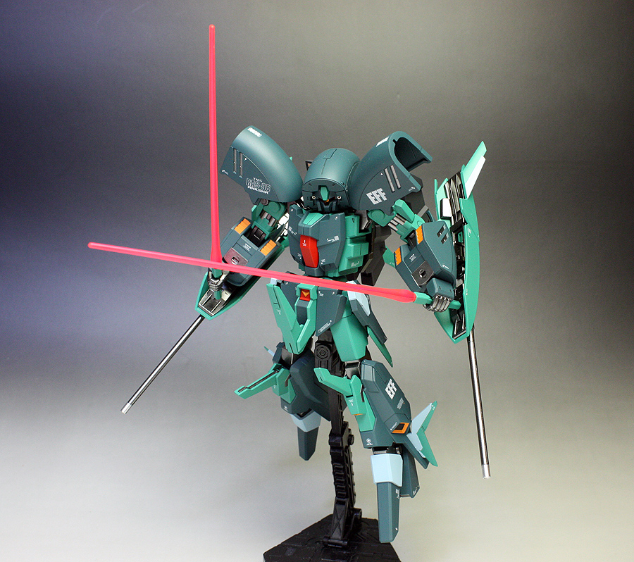 GUNDAM GUY: HGUC 1/144 RAS-96 Anksha - Painted Build #2 by zgmfxg
