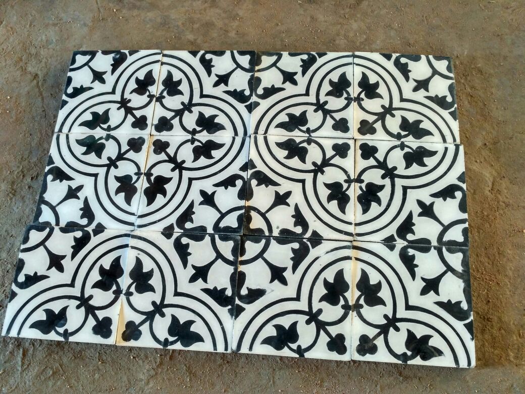 Asha's musings & ramblings: The handcrafted Athangudi tiles
