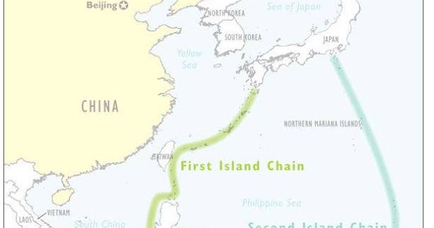 Recommended Photos Collections: The First and Second Island Chains Map