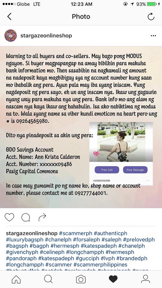 New modus operandi uses online seller’s bank information to scam other ...