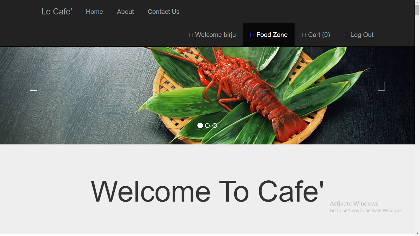 Online Food Ordering System in php mysql with Source Code | Free Download