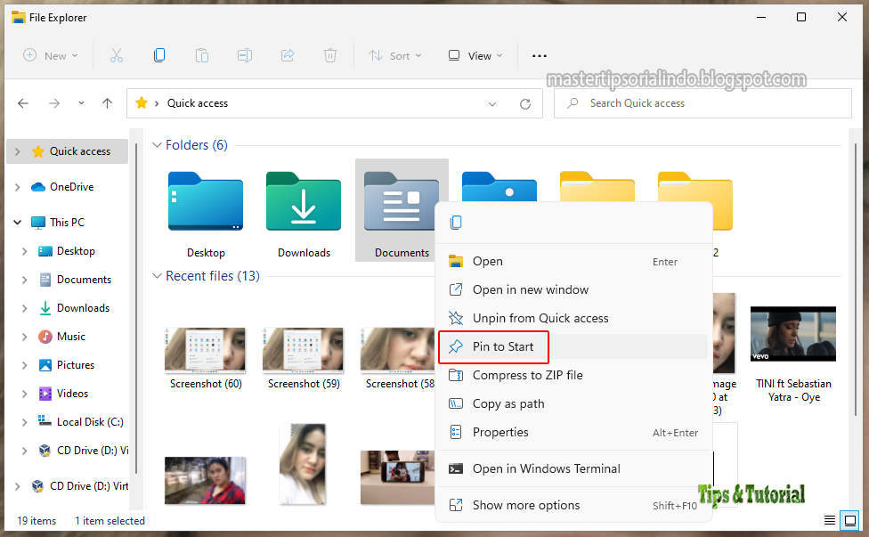 Cara Pin/Unpin Ikon ke Taskbar atau Start Menu di Windows 11 ...