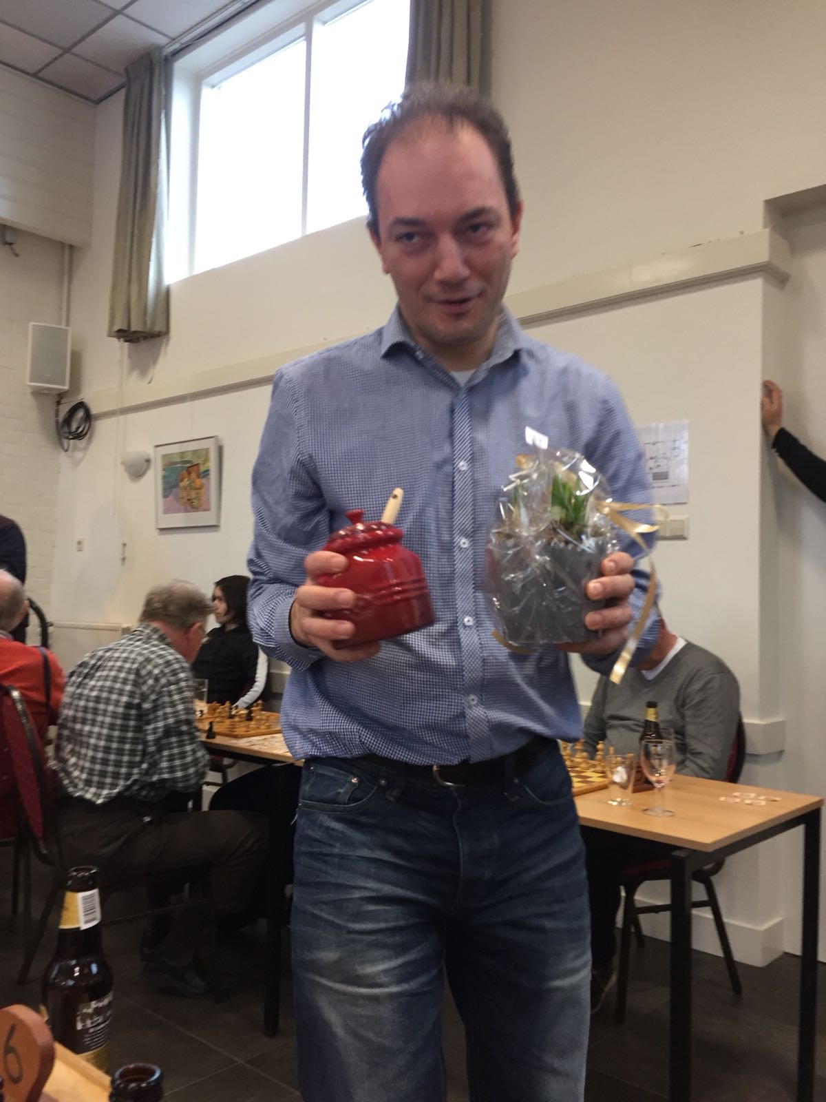 Schaakvereniging ENPS Amsterdam: Mark Hecker wint Scheve Toren Toernooi