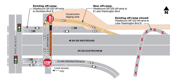 Laurelhurst Blog: New SR-520 Lake Washington Ramp Starts Today, SDOT ...