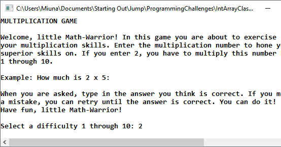 My C++ Playground: Programming Challenge 16.6 - IntArray Class Exception