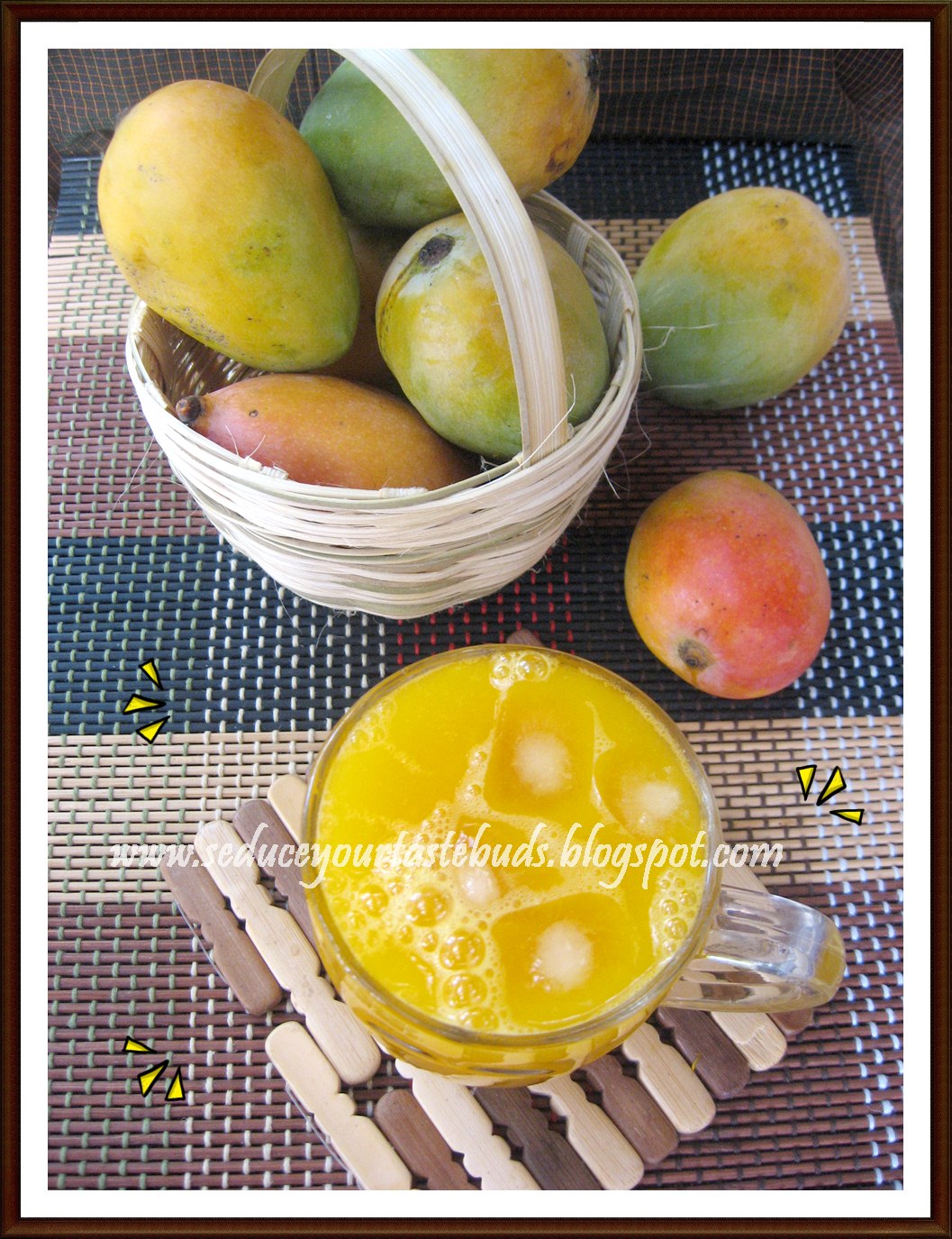 Fresh Mango Juice - Seduce Your Tastebuds...