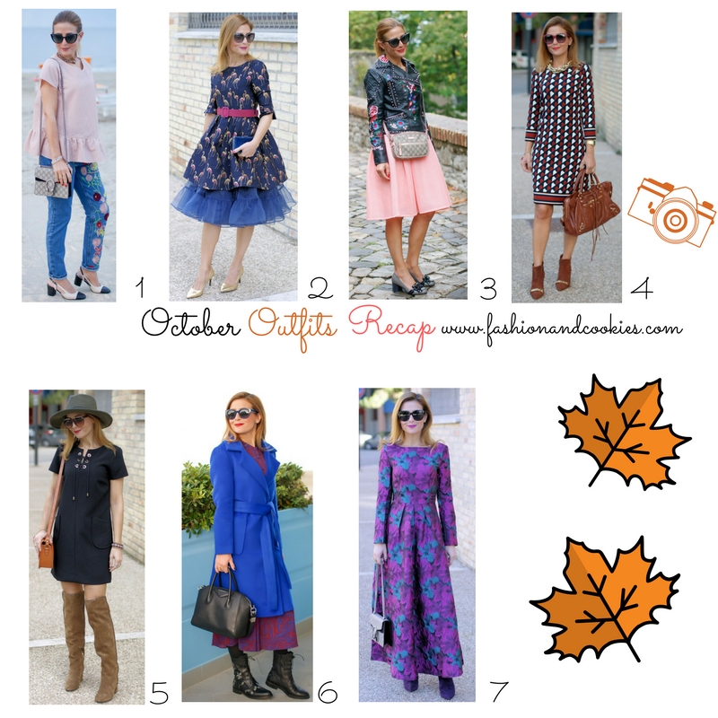 Fashion blogger Fall 2016 outfits recap | Fashion and Cookies - fashion ...