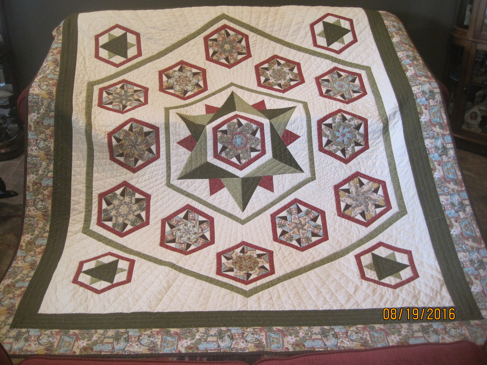 Dreamworthy Quilts: MARIE: First Finish for the Year 2018