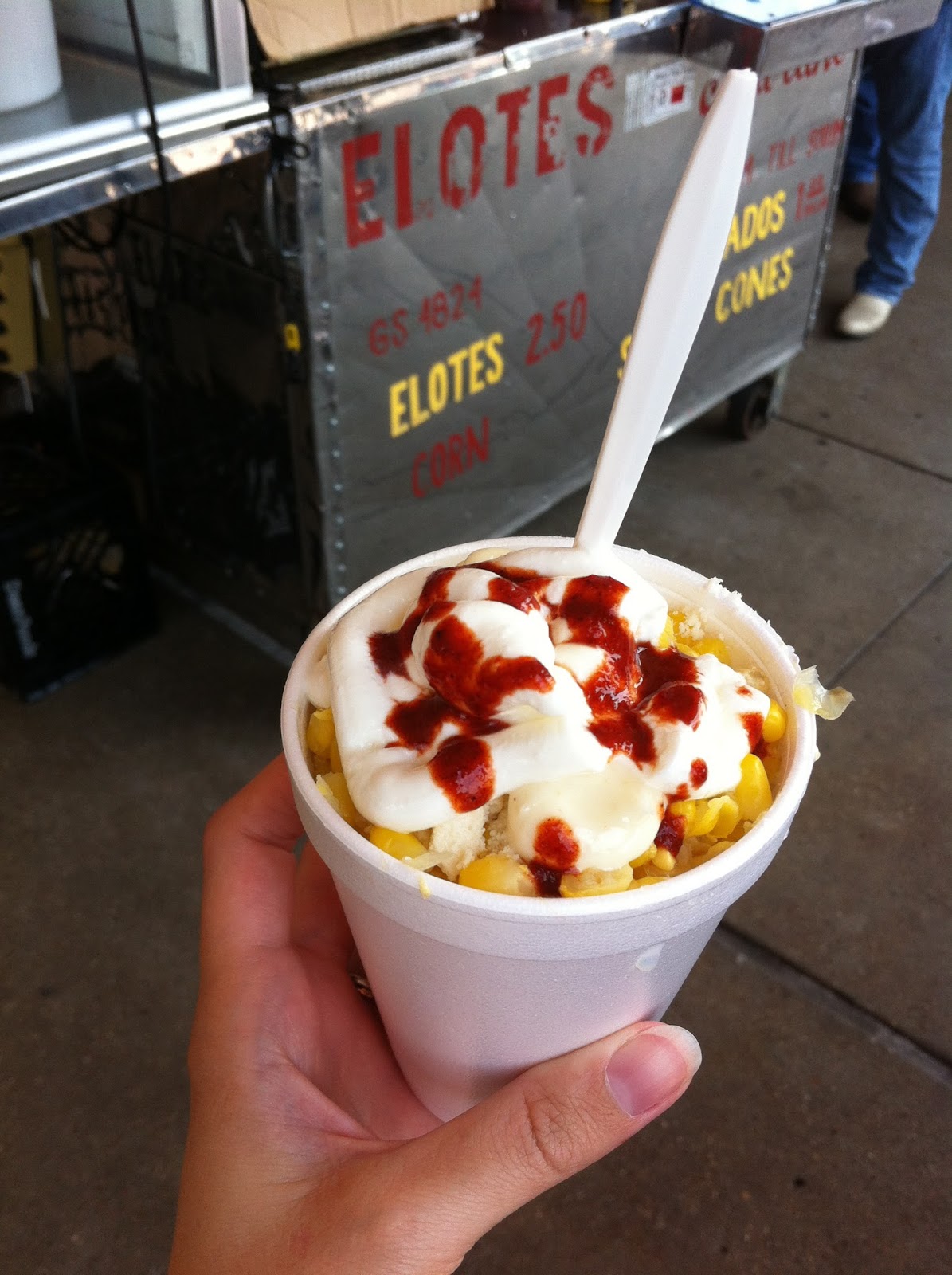 30 Days of Tex-Mex: Day 24: Elotes in a Push-Cart Near You