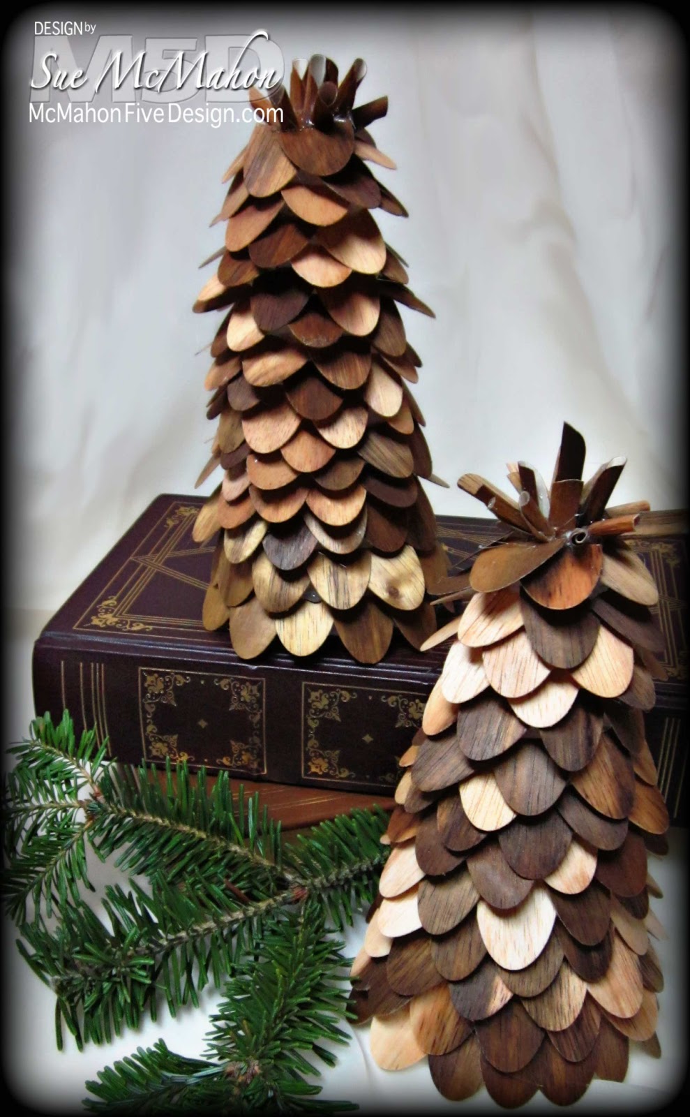 McMahon Five Designs: Real Wood Paper Trees