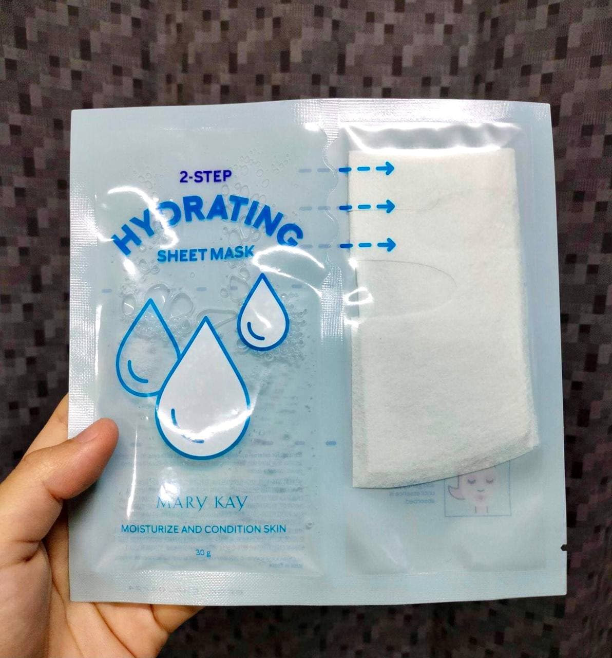 Unleash your inner glow~: Brand New Mary Kay Hydrating Sheet Mask Review